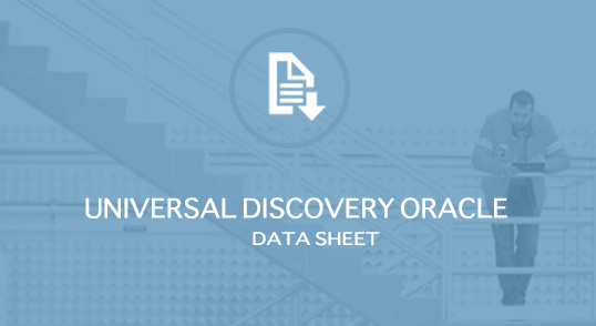 Universal Discovery (Oracle) - ResultsPositive
