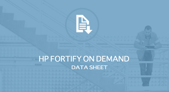 HP FORTIFY ON DEMAND DATA SHEET - ResultsPositive